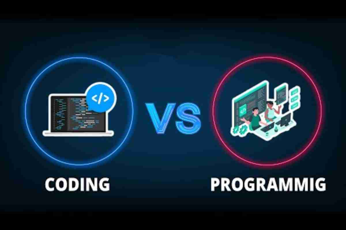 Programming Vs. Coding